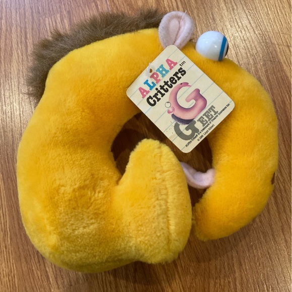 Alpha Critters | Toys | Vintage 986 Alpha Critters Letter G By Lloyd ...
